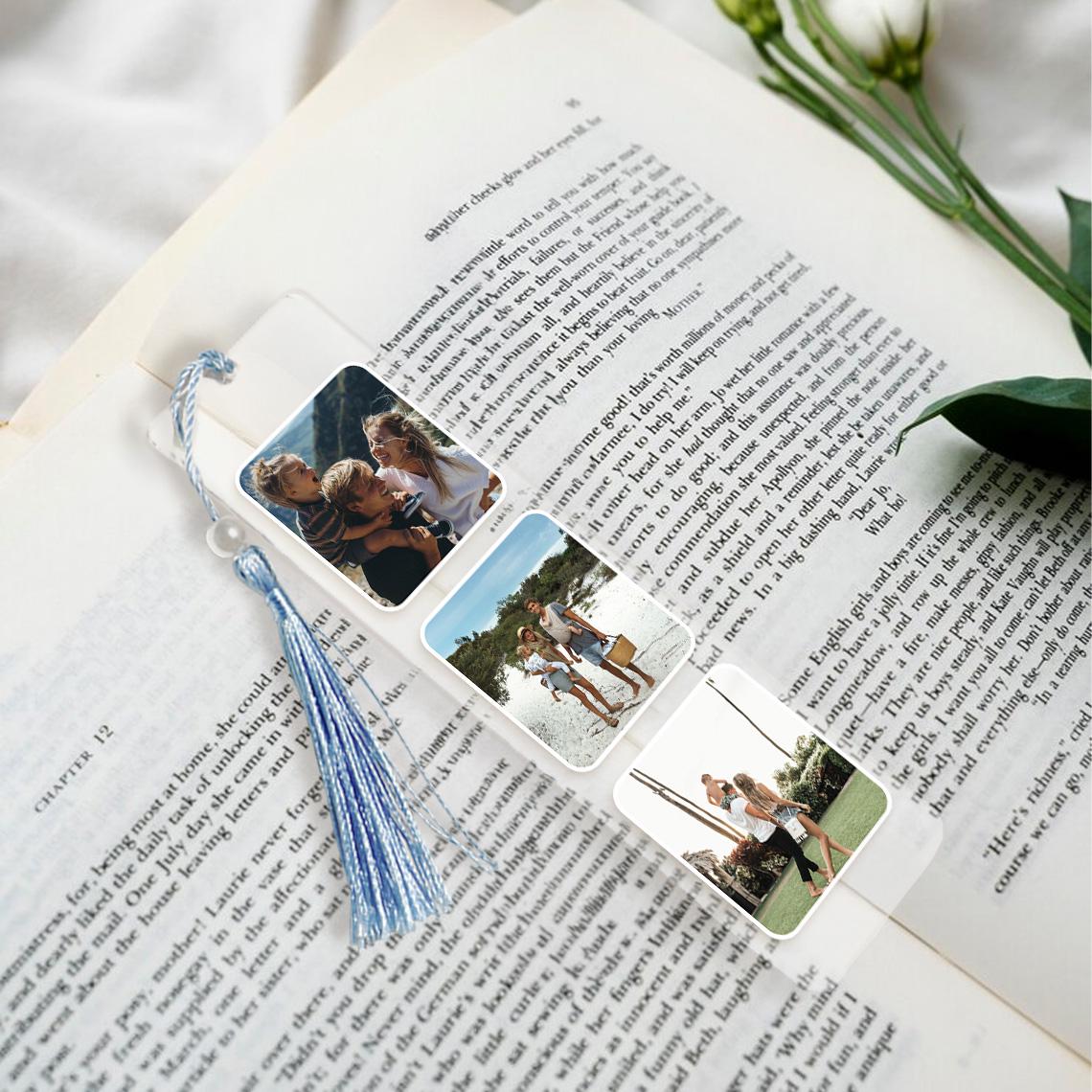 Personalized Bookmark,custom Photo Acrylic Bookmark,photo Bookmark ...