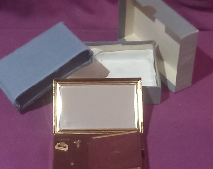 Vintage Clover Musical Powder Compact - Etsy