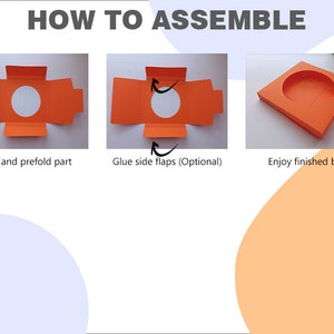 Coaster Box Cutting Template, SVG DXF PDF Png Formats, Coasters ...