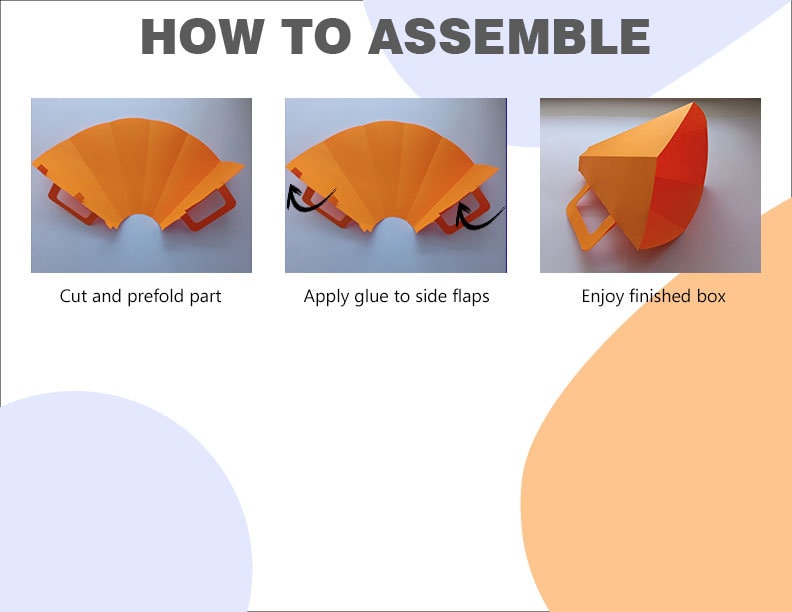 Megaphone Template, SVG DXF PDF Png Formats, Kids Paper Box, Mehaphone ...