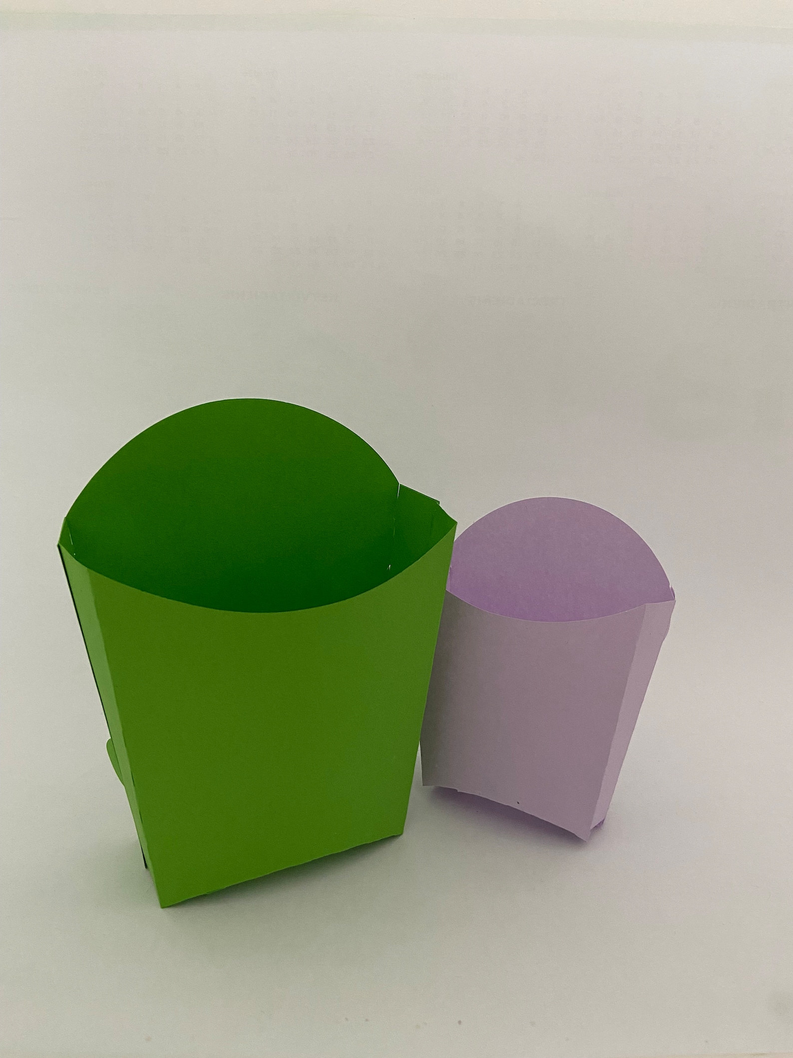 French Fries Box Cutting Template, SVG DXF PDF Png Formats, French Fry ...