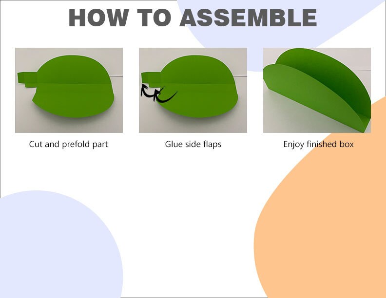 Taco Food Holding Template, SVG DXF PDF Png Formats, Tray Paper Box ...