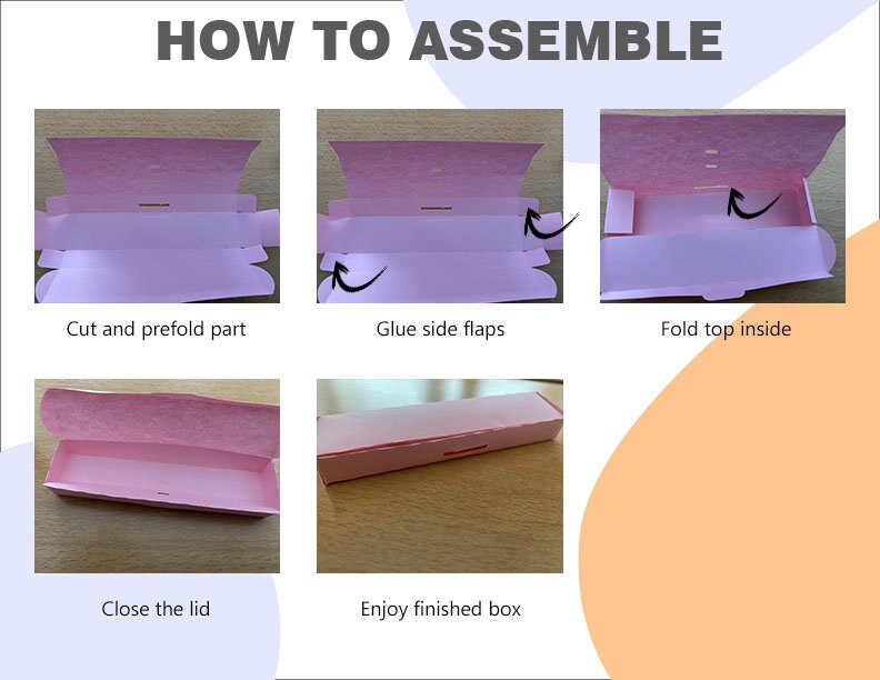 Pen Box, SVG DXF PDF Png Formats, Square Bar Box for Pencil, Pencil Box ...