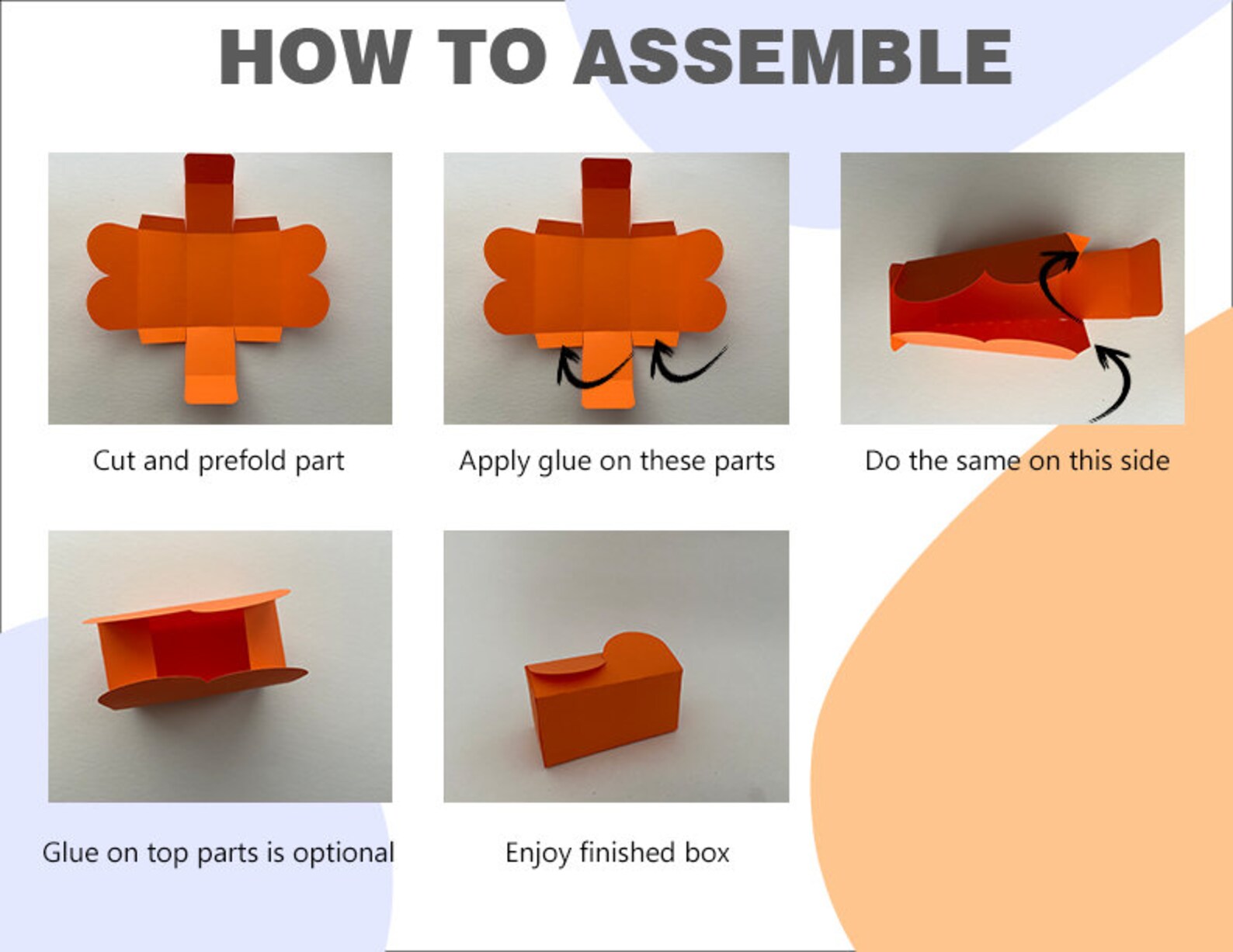 Ying Yang Box Template, SVG DXF PDF Png Formats, Cute Ying Yang Box ...