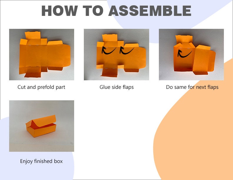 Rectangle Box With Lid Template, SVG DXF PDF Png Formats, Rectangle Box ...