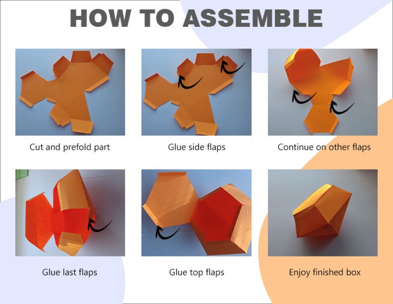 Diamond Box Template, SVG DXF PDF Png Formats, Diamond Box, Diamond ...