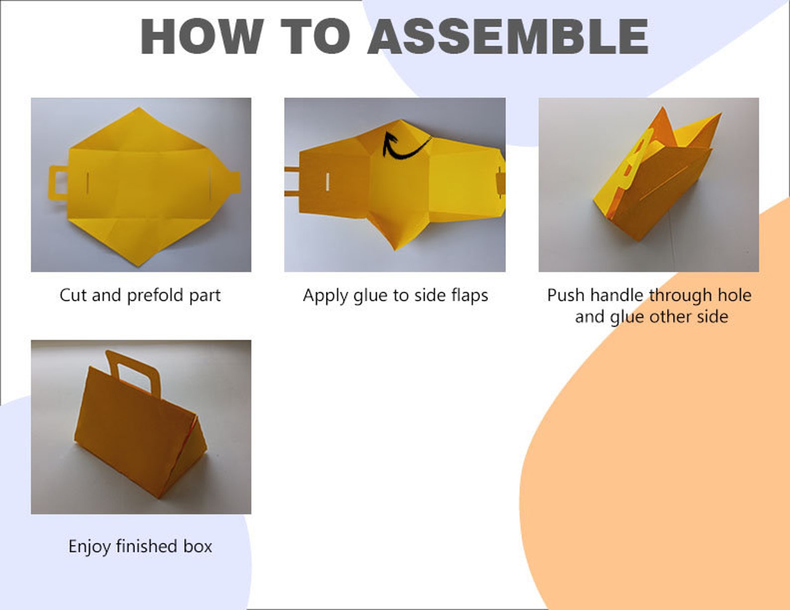 Purse Box Paper Template, SVG DXF PDF Png Formats, Paper Gift Wrap ...