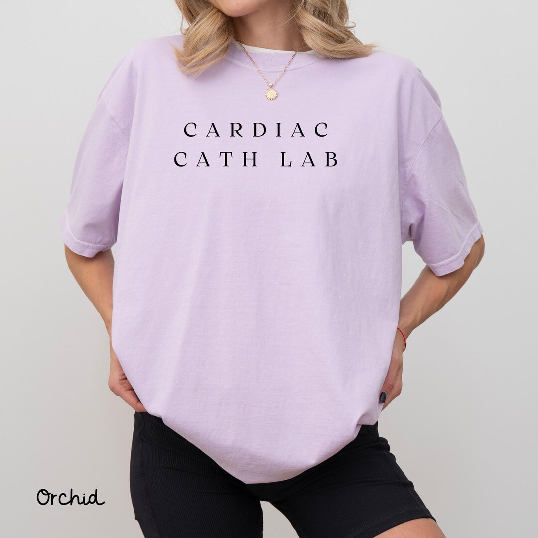Cardiac Cath Lab Nurse Shirt, Cardiac Sonographer, Cardiac Nurse Shirt ...