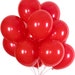Red Balloons Garland Kit | Red Balloon Arch Kit, Matte Red Balloons for ...
