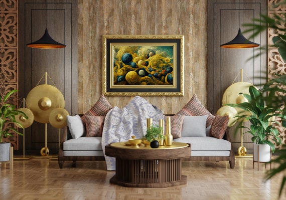 Surreal Artwork of the Multiverse Wall Art Printable - Etsy