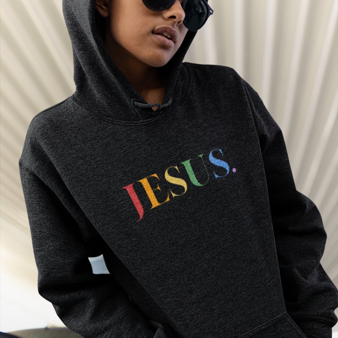 JESUS Unisex Pullover Hoodie Christlicher Glaube Geschenk christliche ...