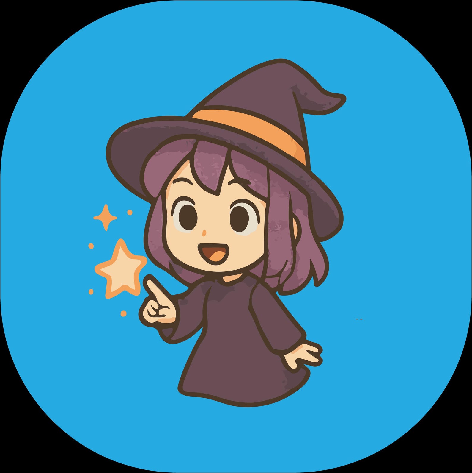Cute Witch Emote Set – 6 Chibi Reactions for Streamers & Gamers - Etsy