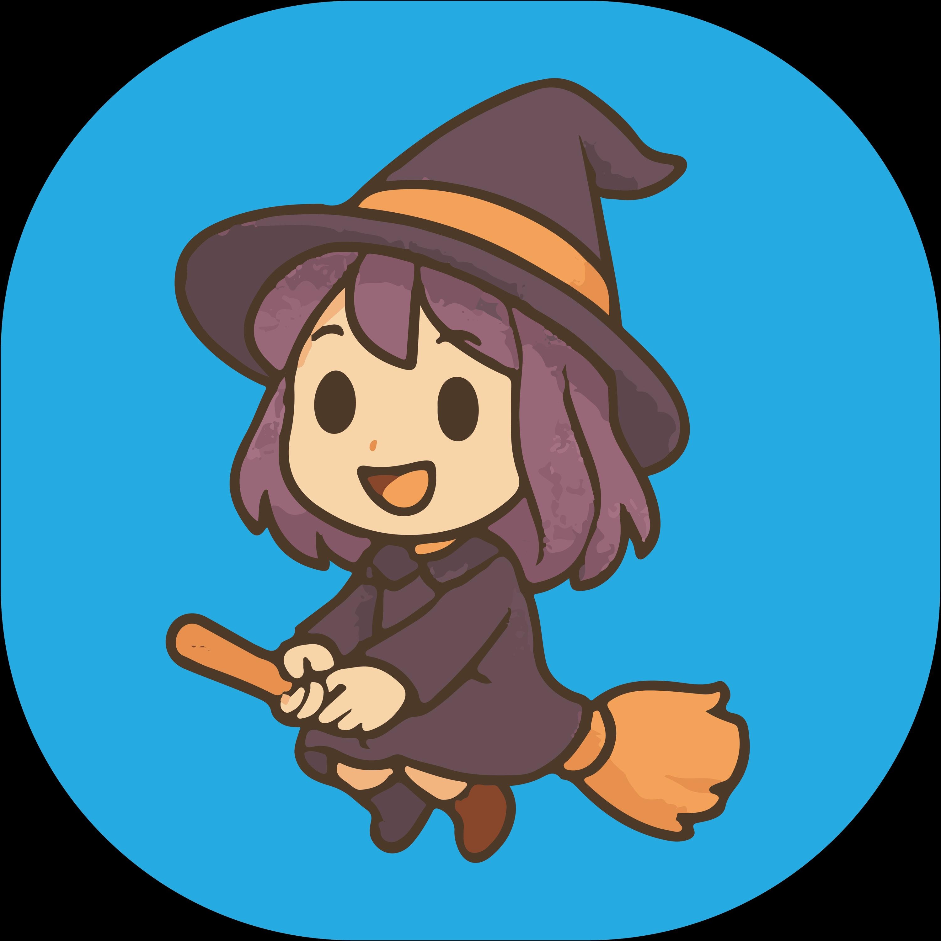 Cute Witch Emote Set – 6 Chibi Reactions for Streamers & Gamers - Etsy