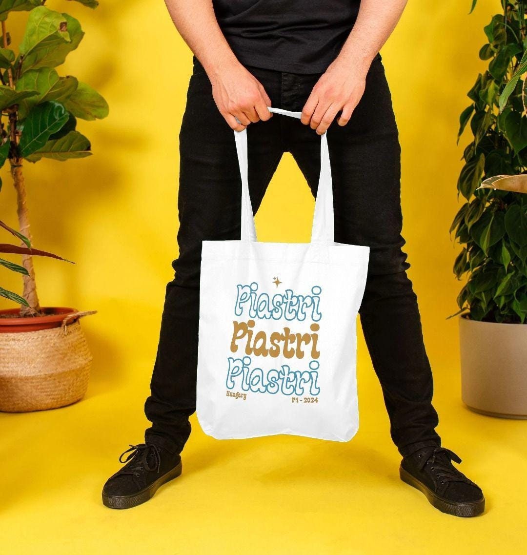 Oscar Piastri First Win Tote Bag - Mclaren Merch - Formula One Tote Bag ...