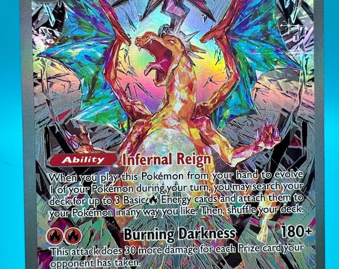 Charizard Ex - 223/197 - SV03: Obsidian Flames (obf)holographic Pokemon ...