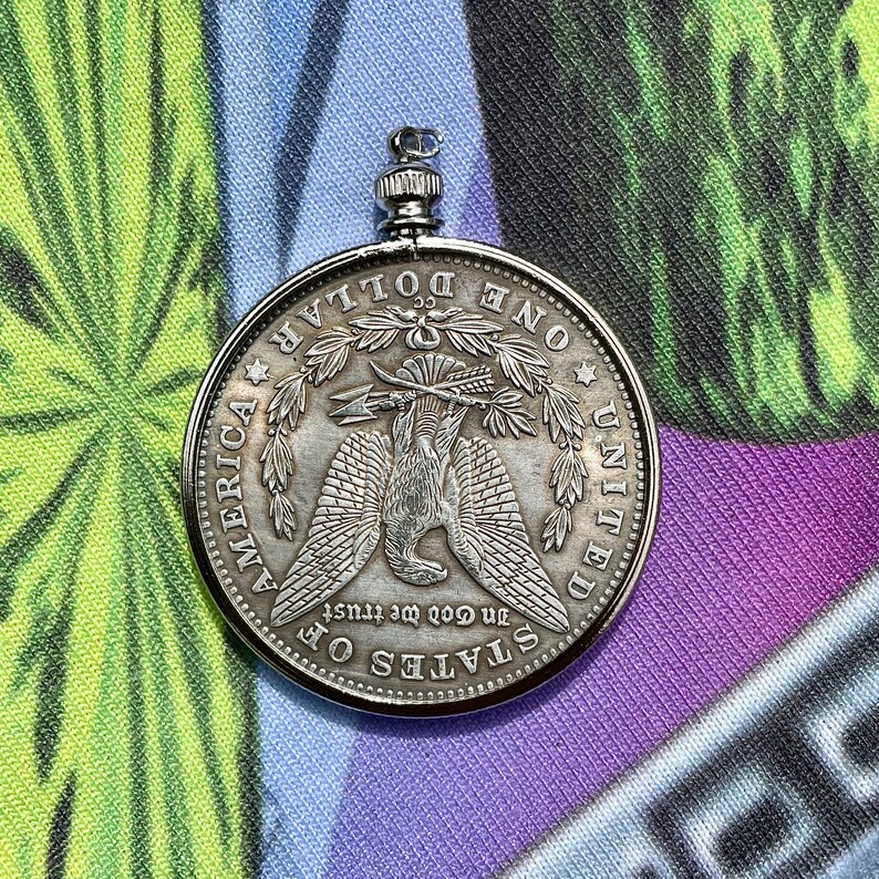 1881 Baphomet Coin Necklace - Etsy