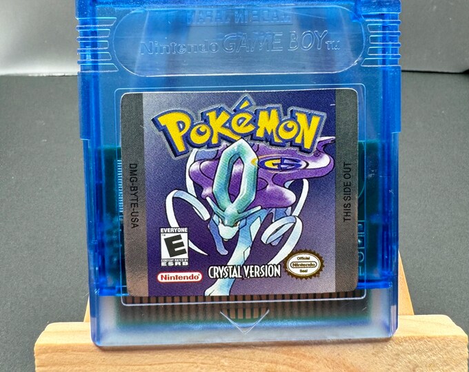 Pokémon Crystal Version Gameboy - Etsy