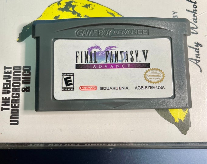 Final Fantasy V (5) Gameboy Advance *GBA* - Etsy