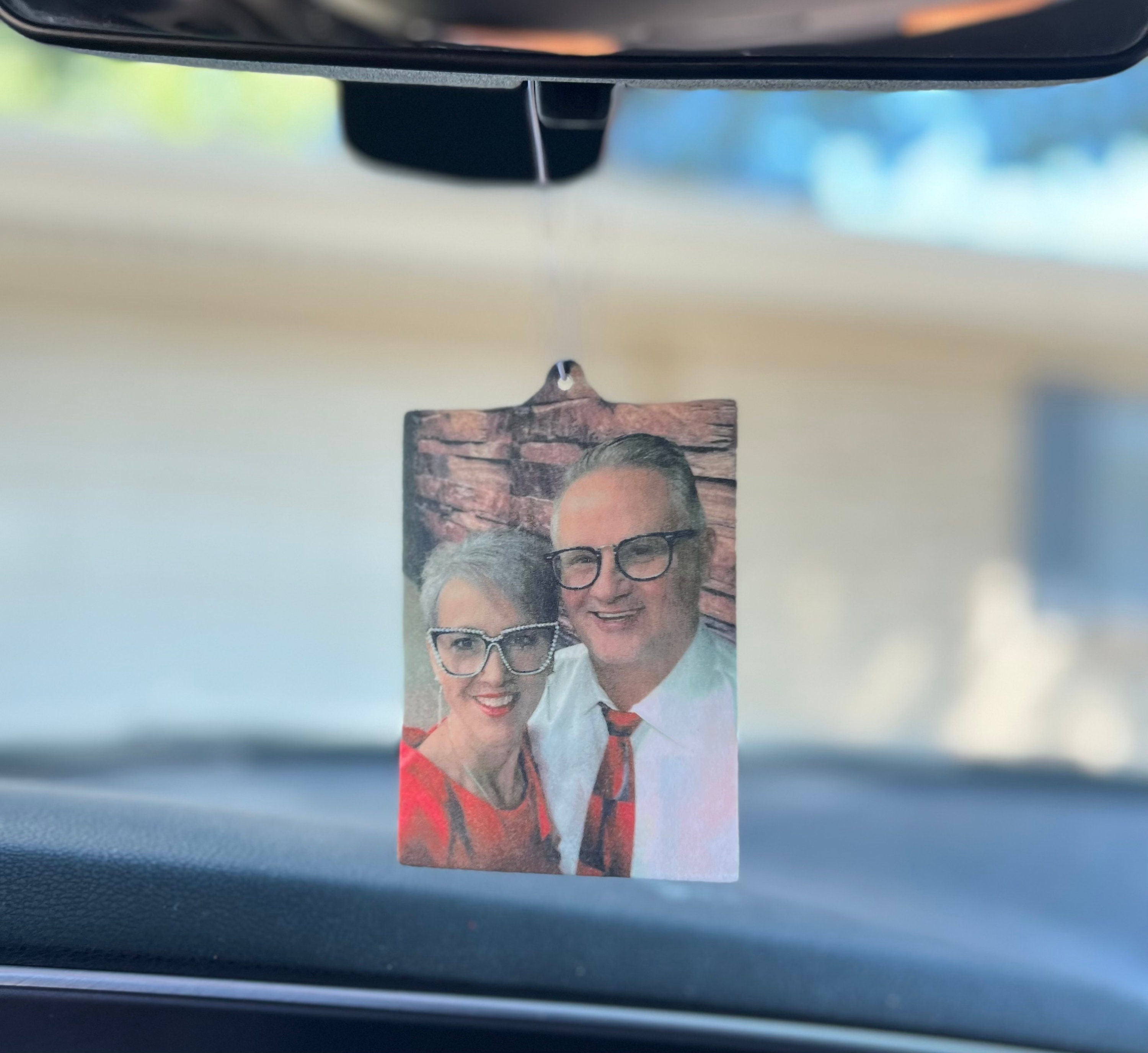 Custom Car Air Freshies rectangle V - Etsy