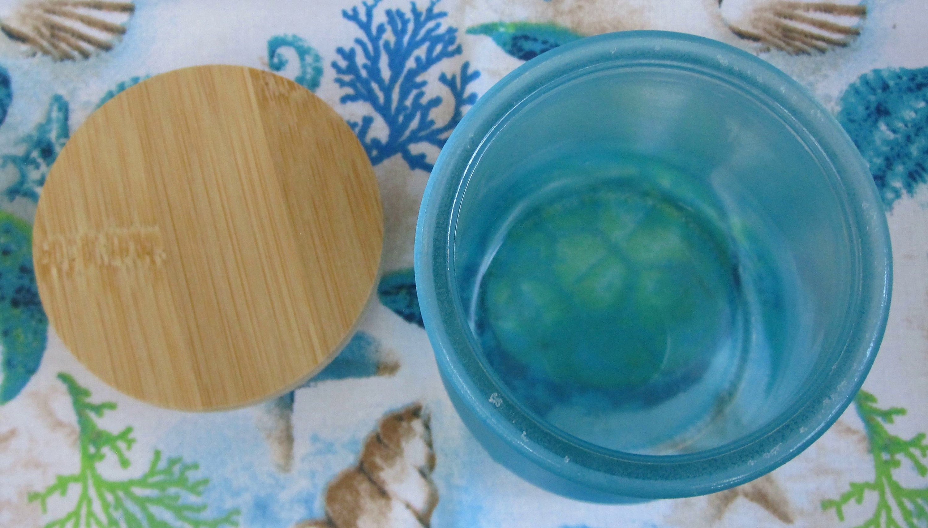 Four 5oz. Eco-friendly Upcycled Catch-all Glass Jars With Bamboo Lids ...