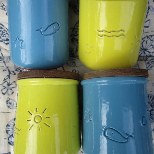 La Fermière Yogurt Pots - Etsy
