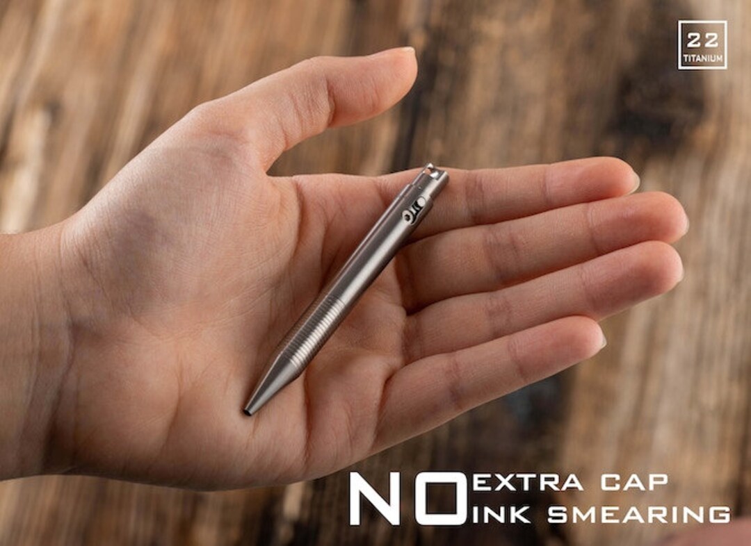 Spica EDC Mini Pen,retractable Tip,pocket Size,keyring Type - Etsy
