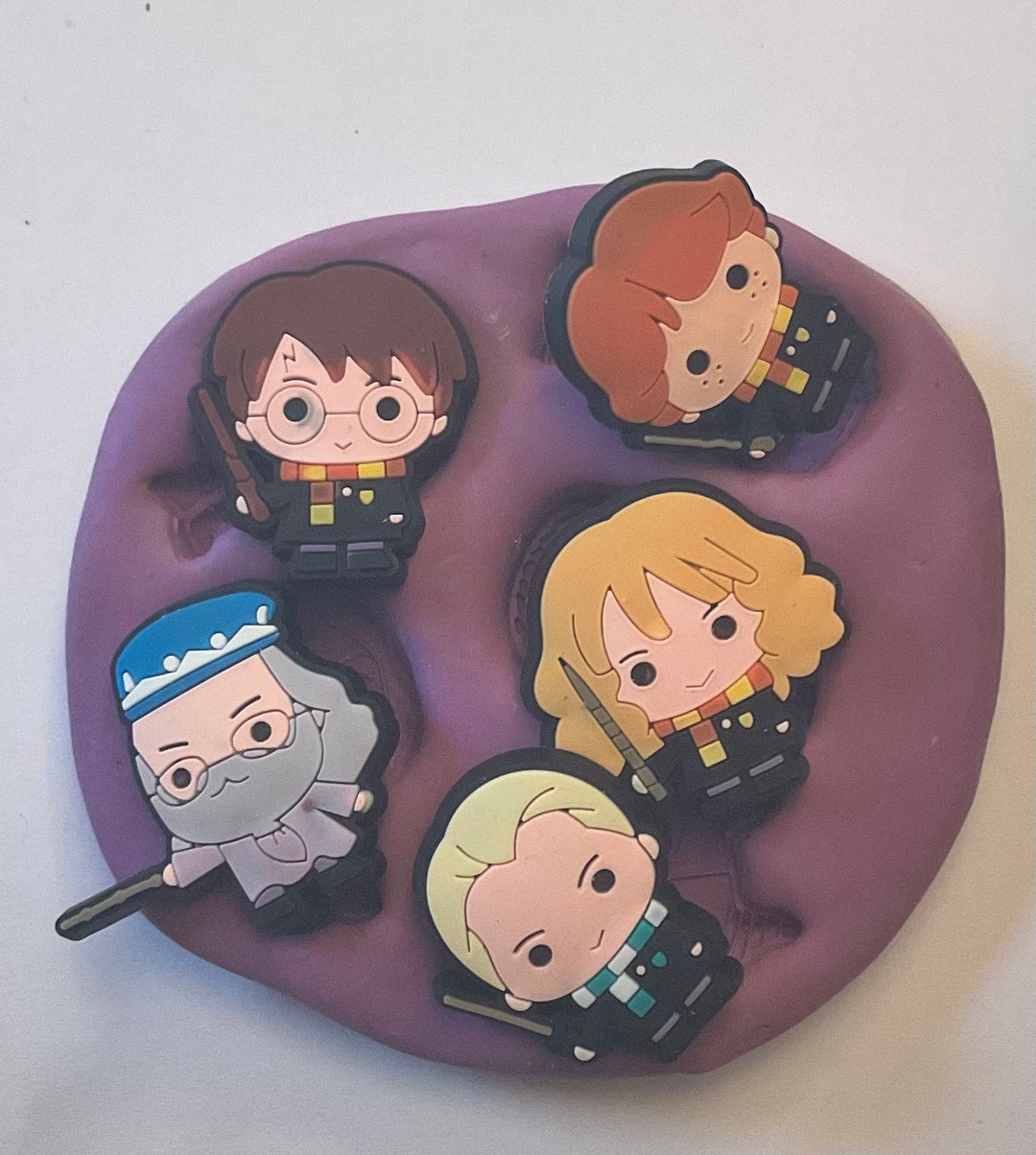Harry Potter Silicone Mould Mold Topper Cupcake Baking Crafts - Etsy