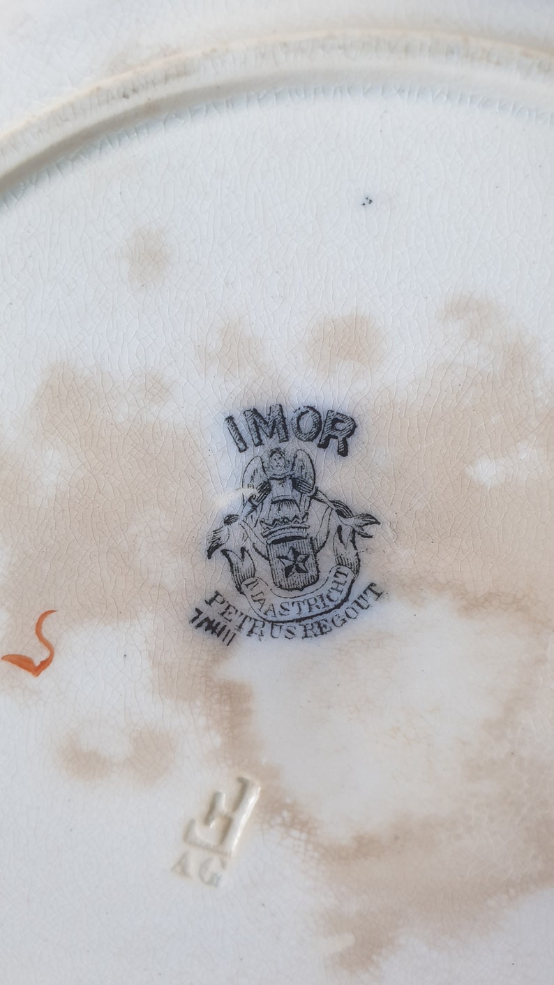 Early 20th Century Petrus Regout Maastricht - Timor Plate - Etsy