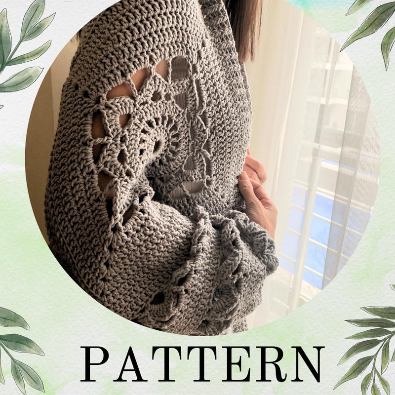 Loose Cardigan - Etsy