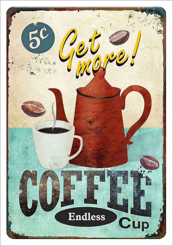 Retro Coffee Posters