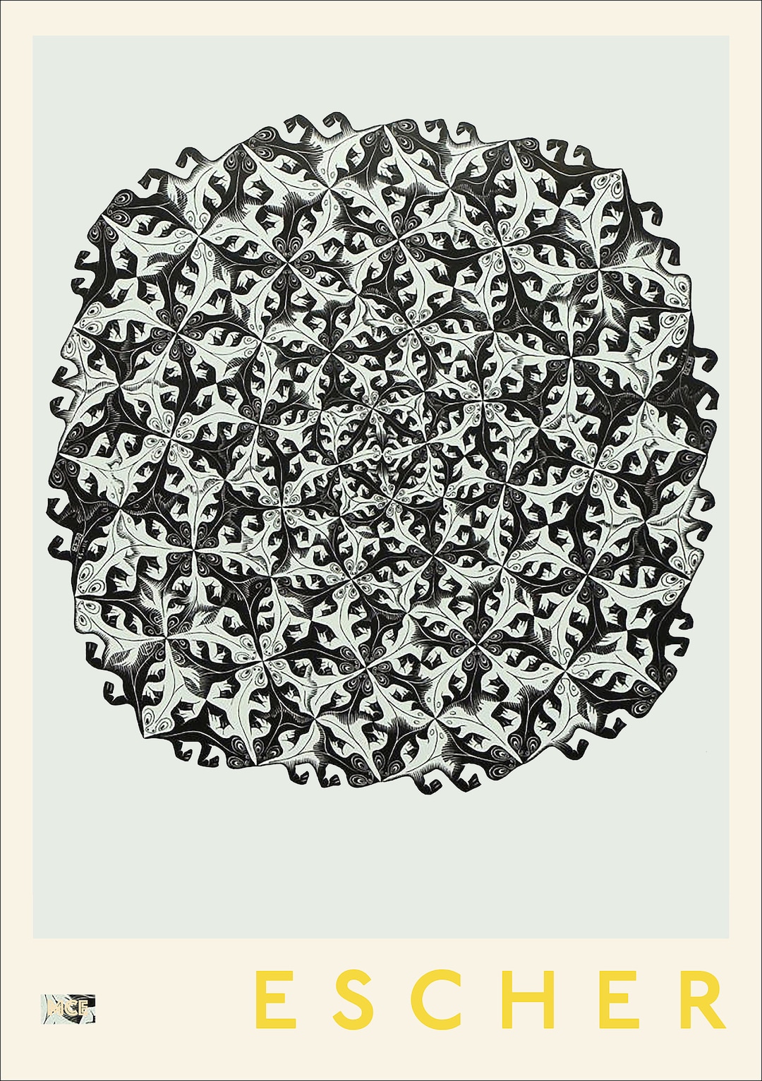 REPTILES M.C Escher Poster Print Fine Art Exhibition Print - Etsy