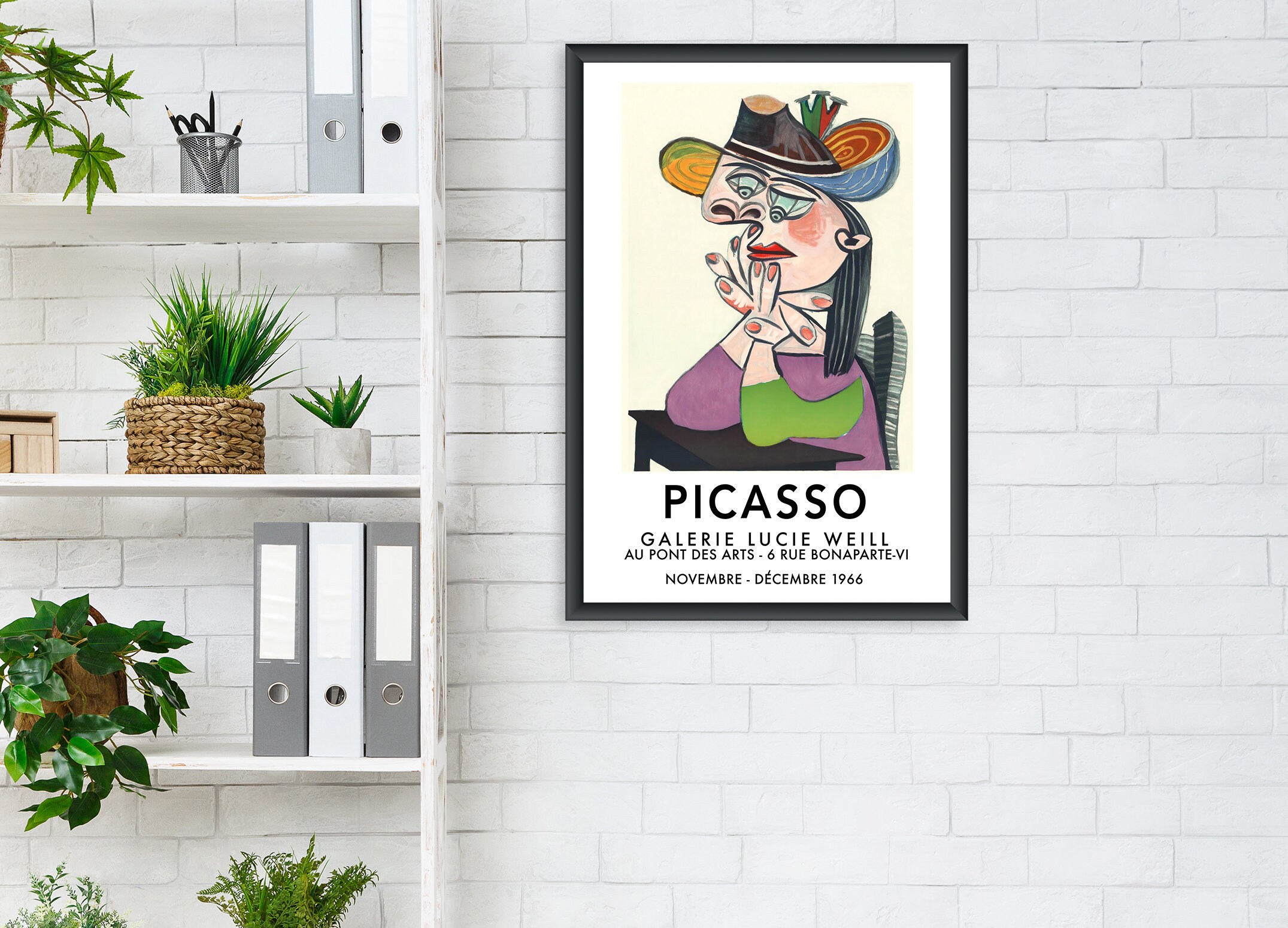 PICASSO Thinking Pablo Picasso Poster Print Fine Art - Etsy Portugal