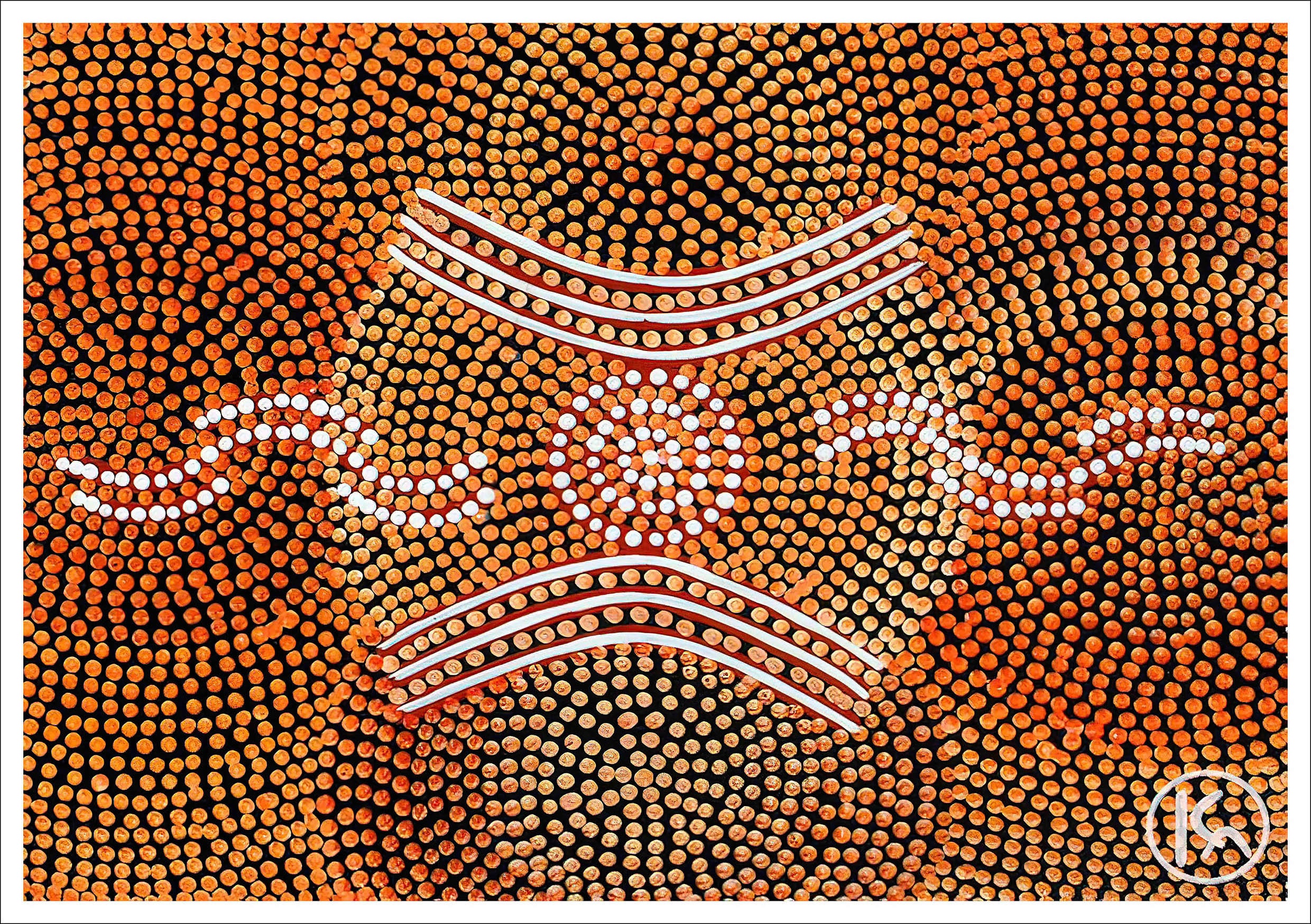 ABORIGINAL ART PRINT Gallery Poster Exhibition Print - Etsy