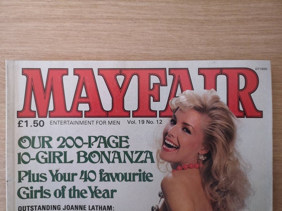 Vintage Mens Adult Glamour Magazine Mayfair Volume 19 Number Etsy Australia