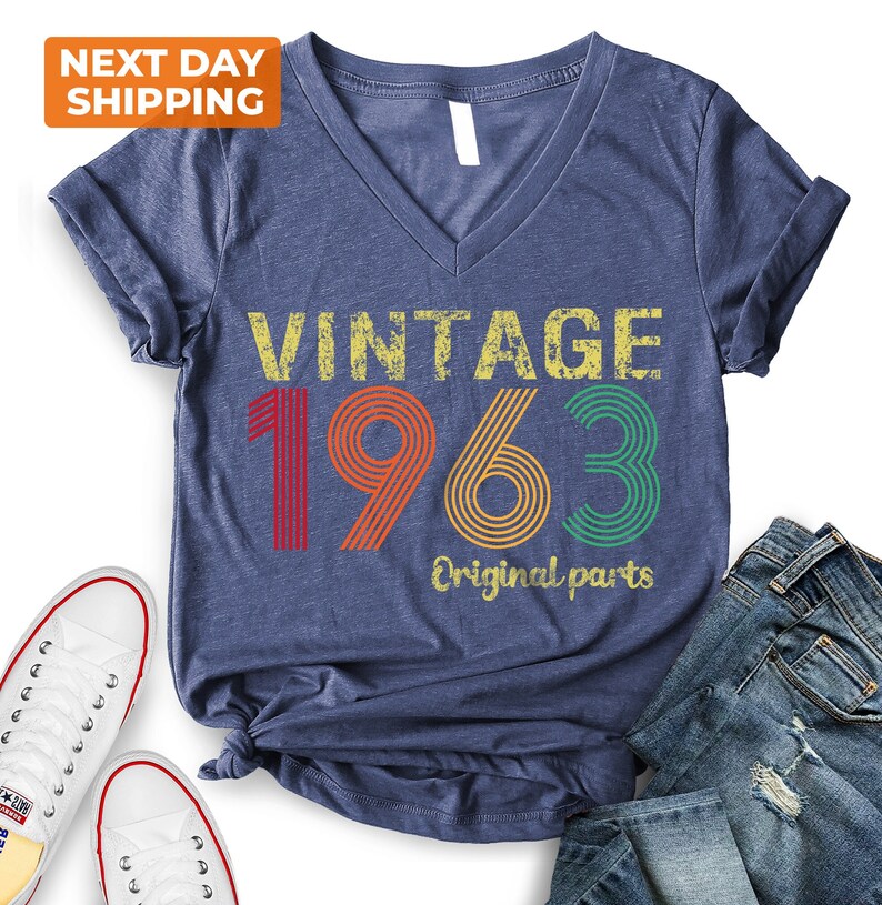 63rd Birthday Shirt, 63rd Birthday Gift for Women, 63rd Birthday Gift ...