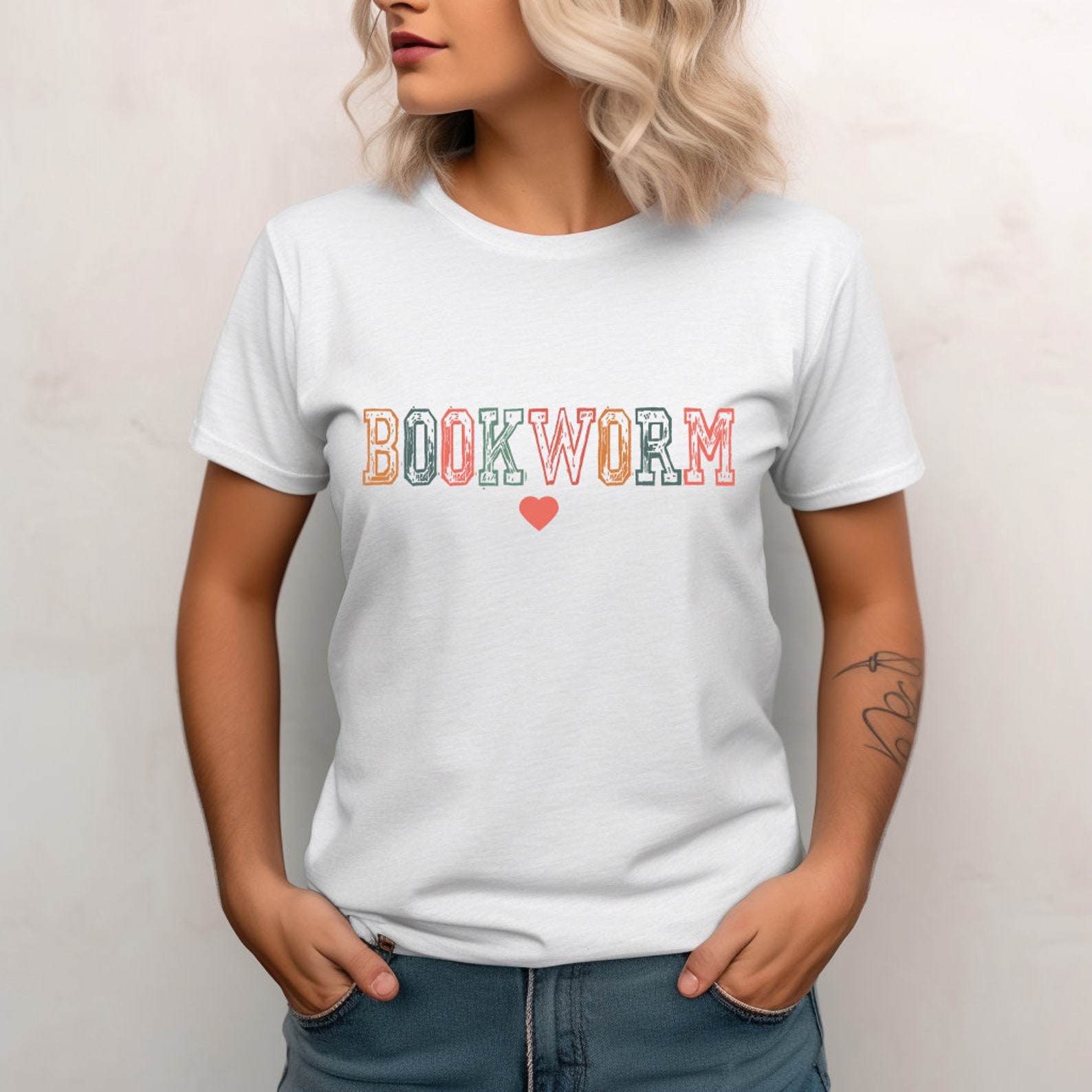Bookworm Shirt, Cute Teacher Book Lover Shirts, ESL Teacher Tee ...
