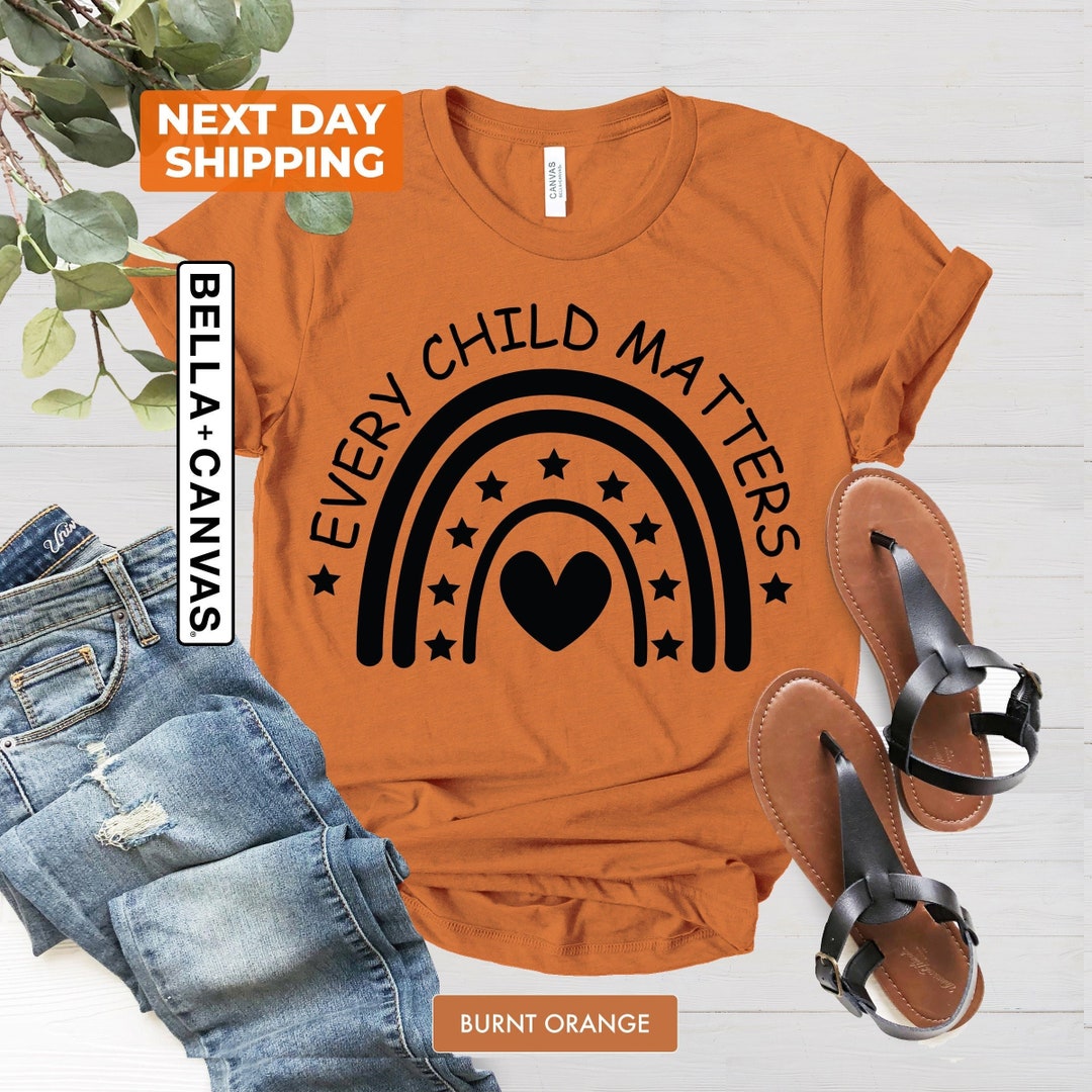 Every Child Matters, Orange Shirt, Kids Matter Shirt, Awareness Shirt, Child Matters Shirt ...