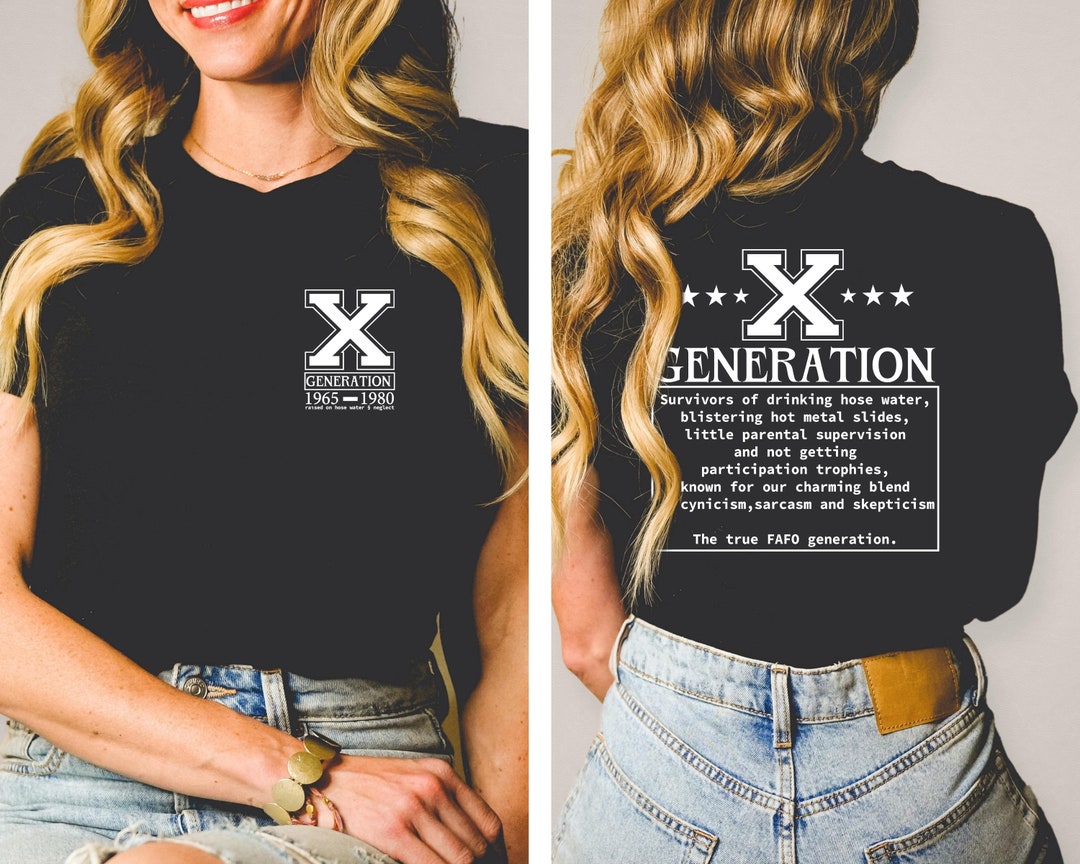 Gen X Shirt, Generation X Shirt, Raised on Hose Water and Neglect ...