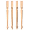 Turned Table Legs, Set of 4, Table Legs Wood, Dining Table Legs, Coffee ...