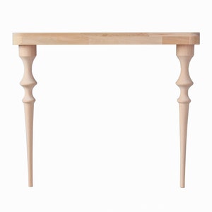Console Table With Turned Legs, Narrow Console Table, Entryway Table ...