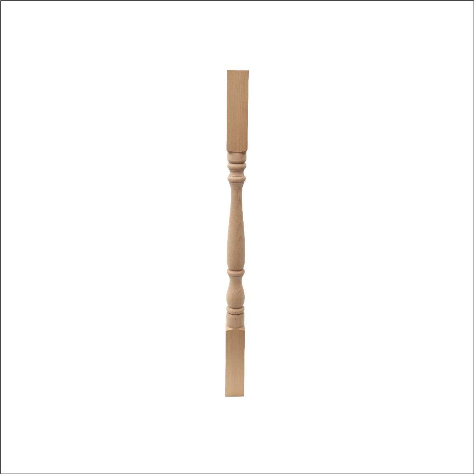 Stair Spindle, Unfinished Balusters, Balusters for Staircase, Unique ...