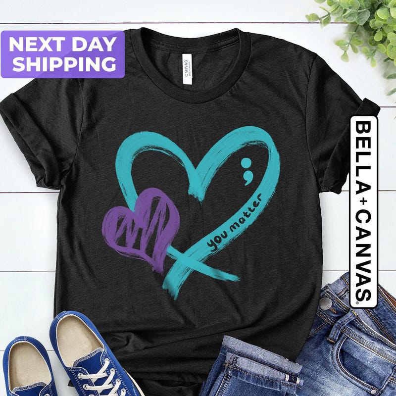 Semicolon Tshirts for Women - Etsy