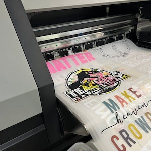 DTF Prints, Custom Dtf Transfers Ready for Press,dtf Transfers, Full ...