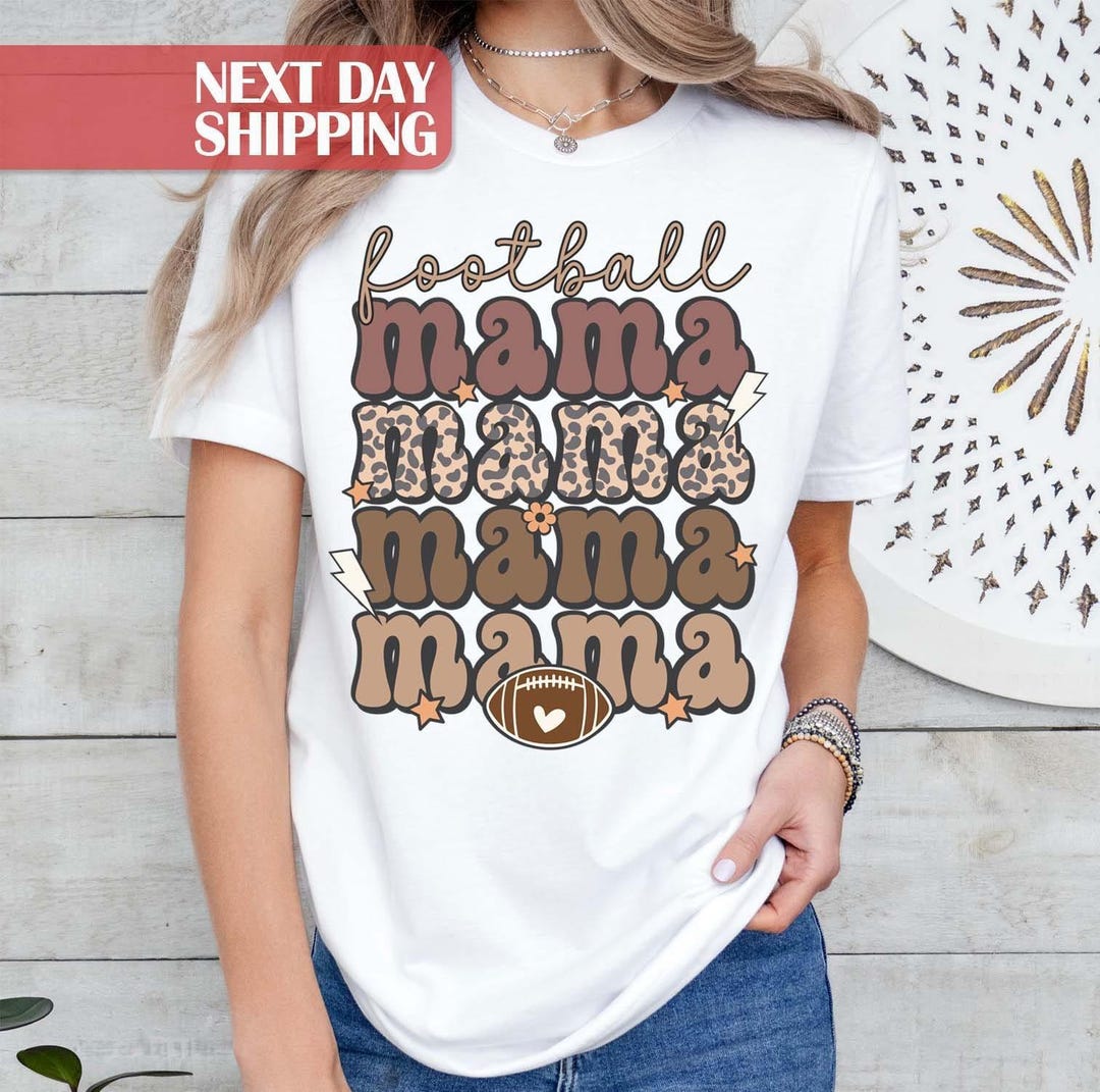 Football Mama Shirt, Football Team Shirt, Mom Game Day Shirt, Sports ...