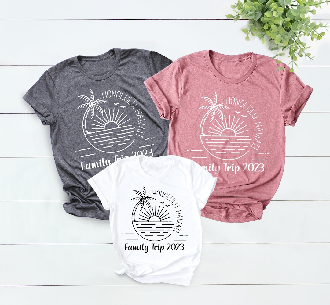 Custom Family Vacation Shirts, Custom Beach Shirt, Family Matching ...