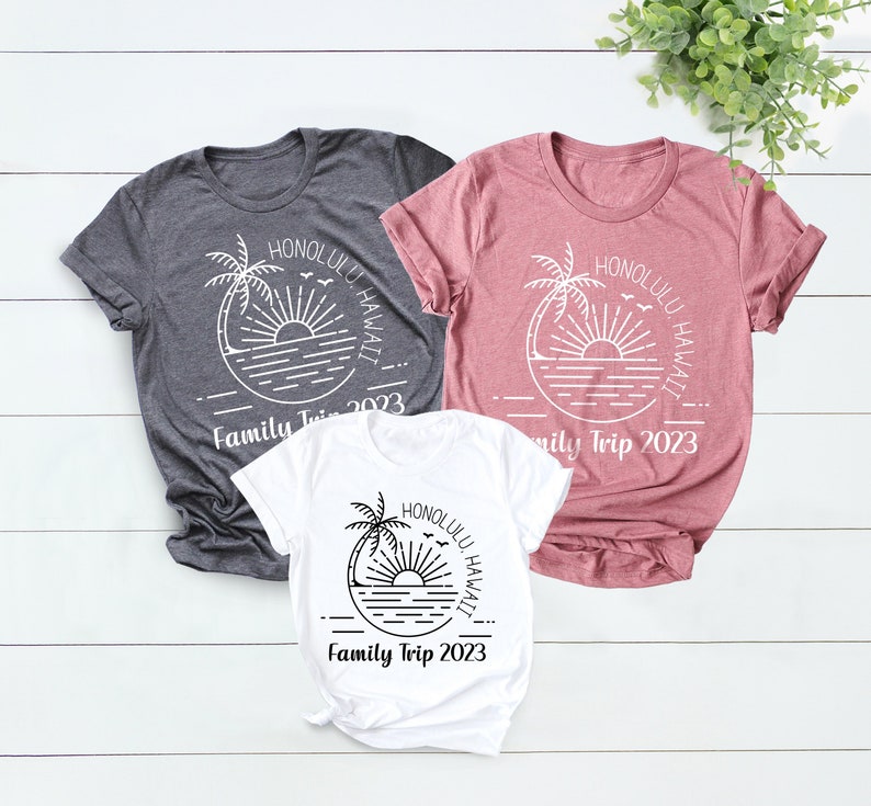 Custom Family Vacation Shirts Custom Beach Shirt Family - Etsy