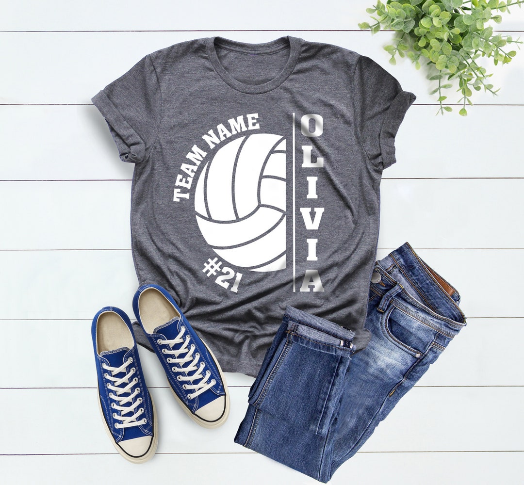 Personalized Volleyball Shirt, Custom Volleyball Shirts, Christmas ...