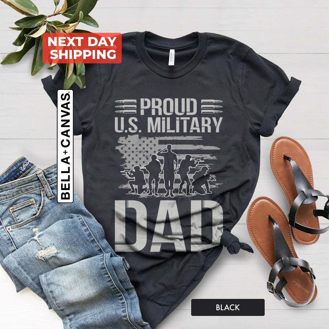 Patriotic Dad Shirt, Usa Dad Army Shirt, Veteran Dad Shirt, Air Force ...
