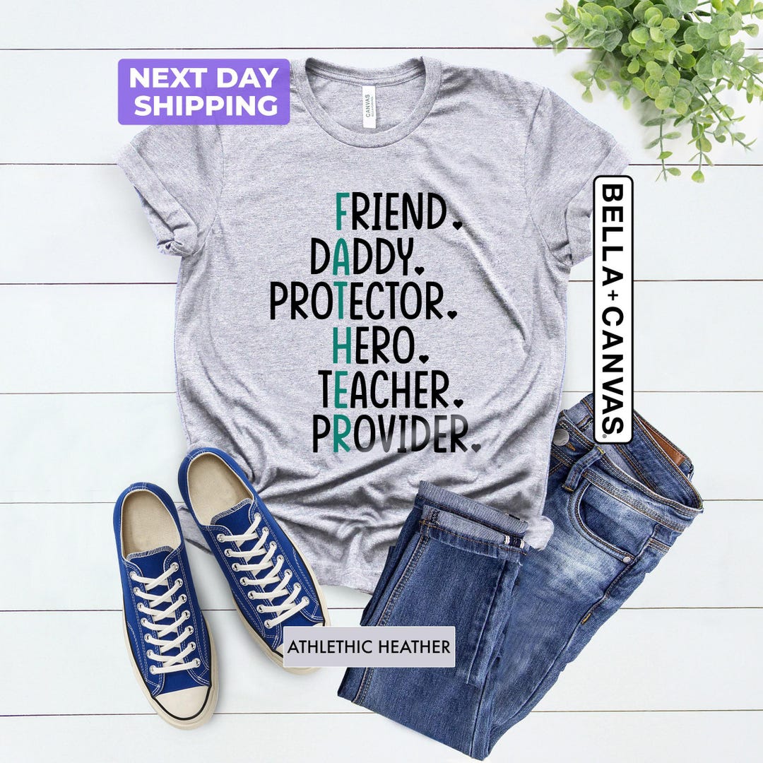 Father Definition Shirt, Daddy Protector T-shirt, Dad to Be, Dad and Me ...