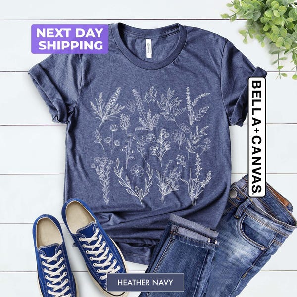 Botanical Fabric - Etsy